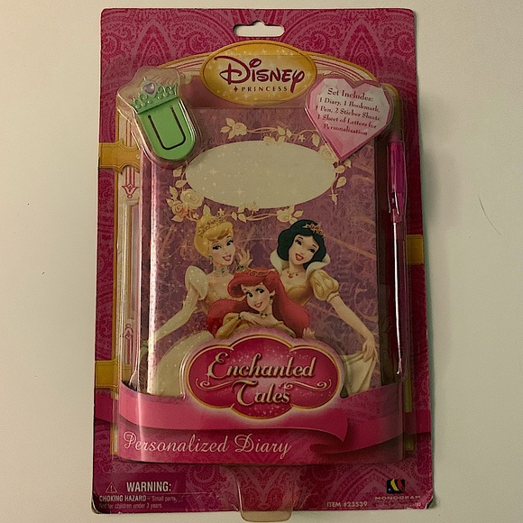 Disney | Toys | Brand New Disney Princess Diary | Poshmark